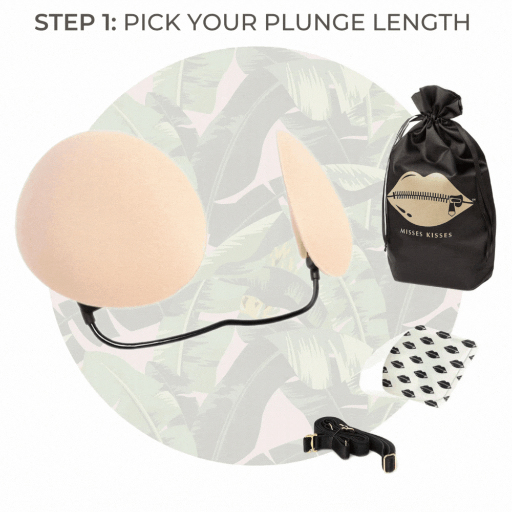 Misses Kisses: The Frontless, Backless, Strapless Bra – Misses Kisses: The Frontless Bra